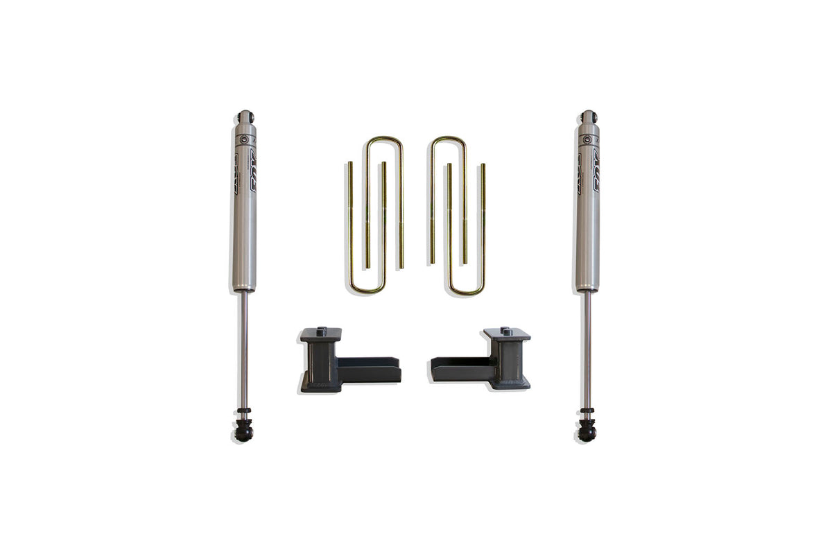 5" BLOCKS/U-BOLTS, (2) REAR FOX SHOCKS | The Suspension Specialists