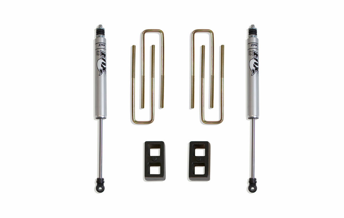 2" BLOCKS, U-BOLTS, FOX SHOCKS | The Suspension Specialists