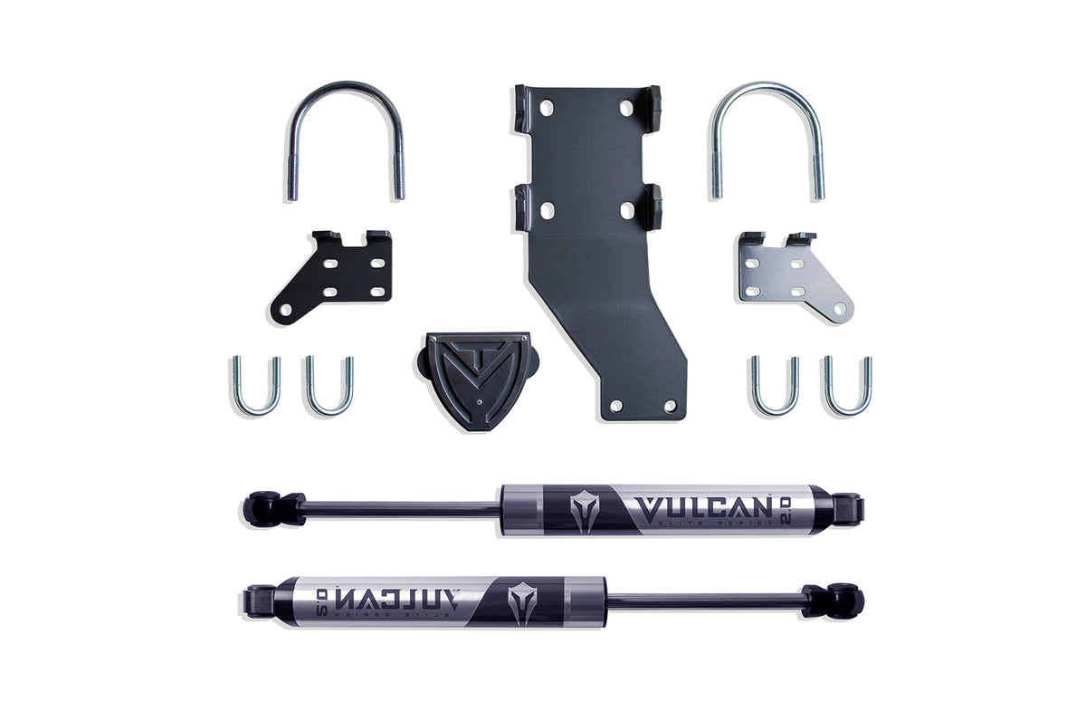 DUAL STEERING STABILIZER KIT W/ VULCAN SERIES STABILIZERS– The ...