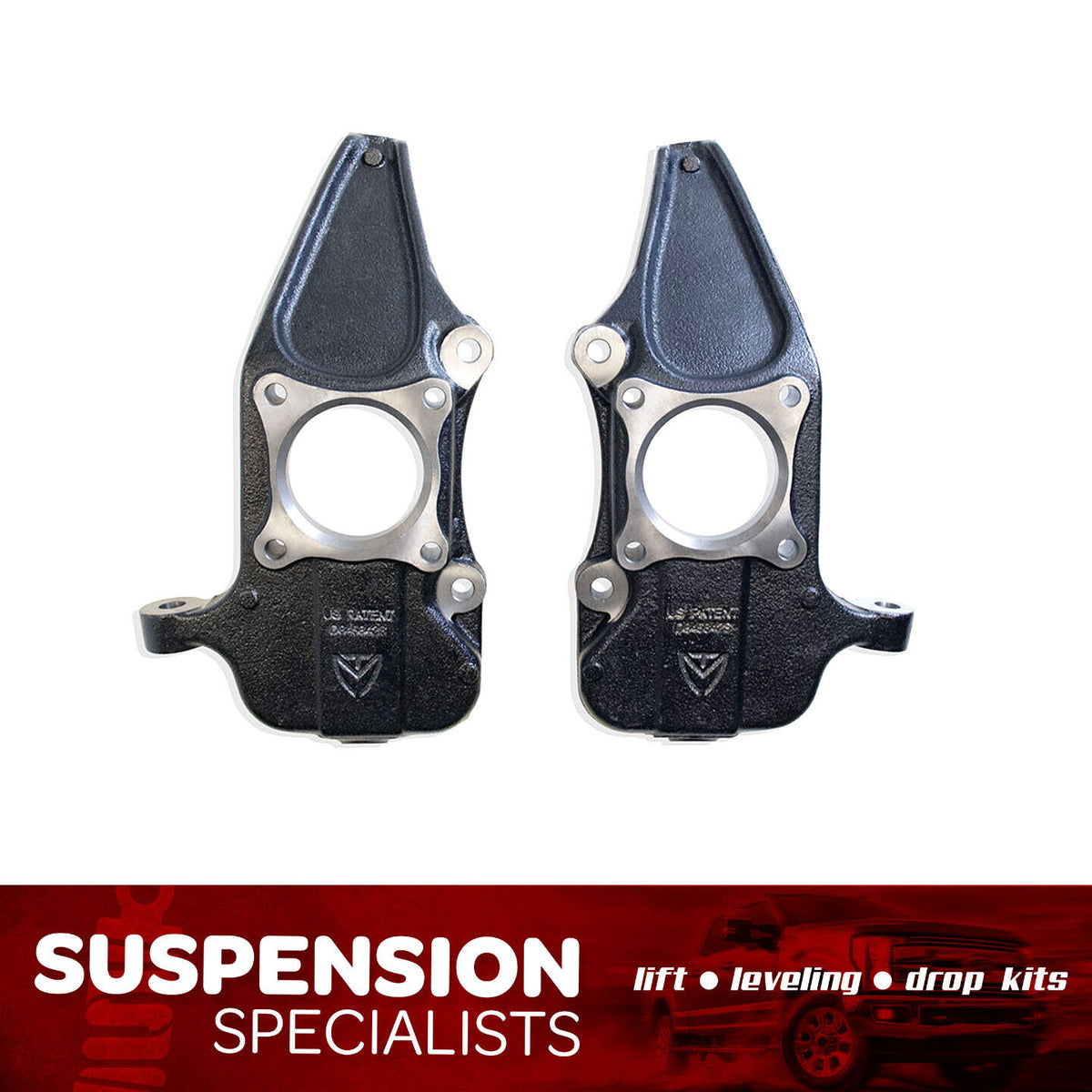 2" Front Drop Spindle Lowering Kit For 2009-2014 Ford F150 | The ...