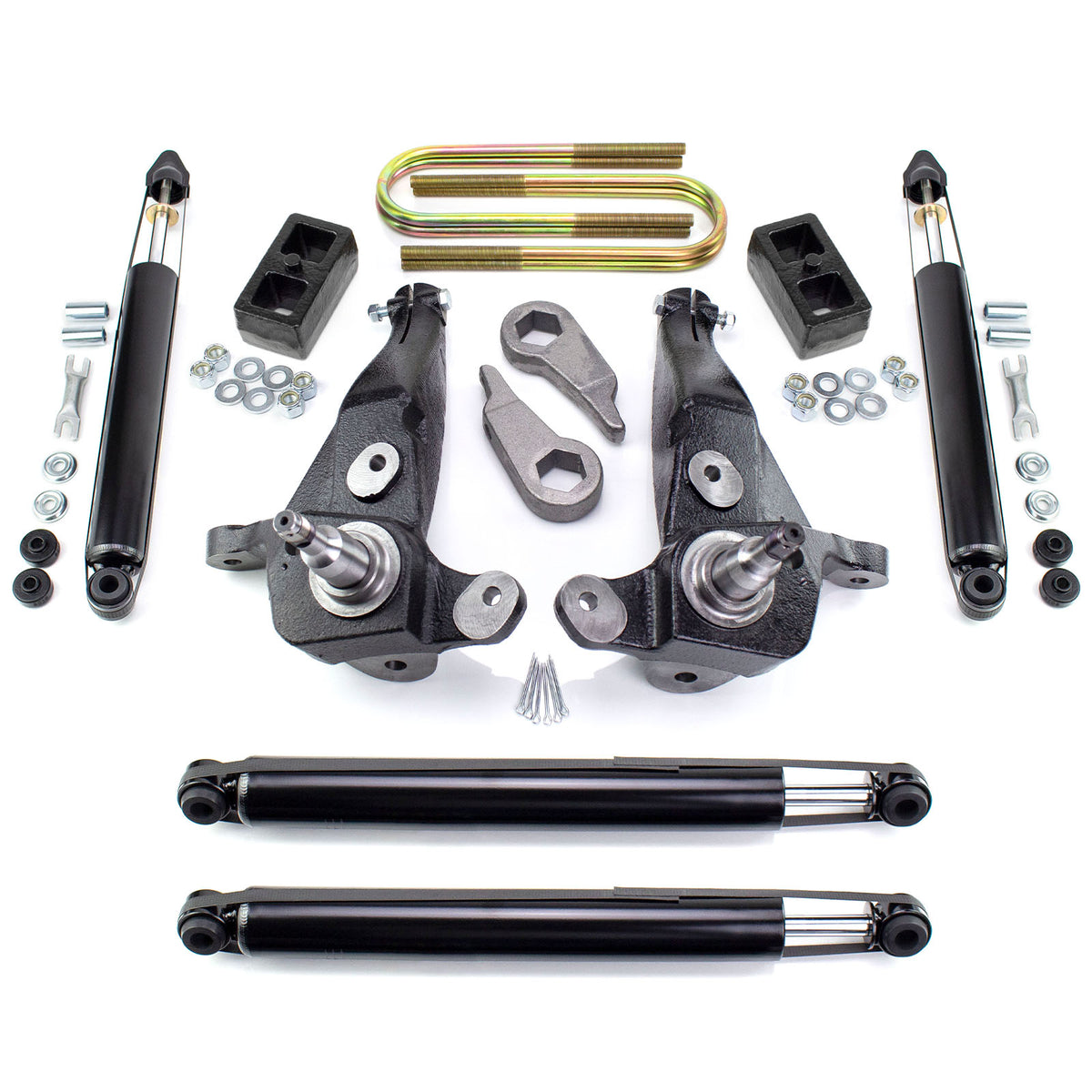 6"/2" Lift Kit w/ Shocks For 2001-2012 Ford Ranger 2WD w/ Torsion ...